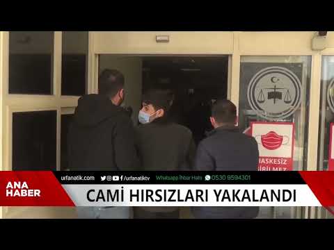 Cami Hırsızları Yakalandı