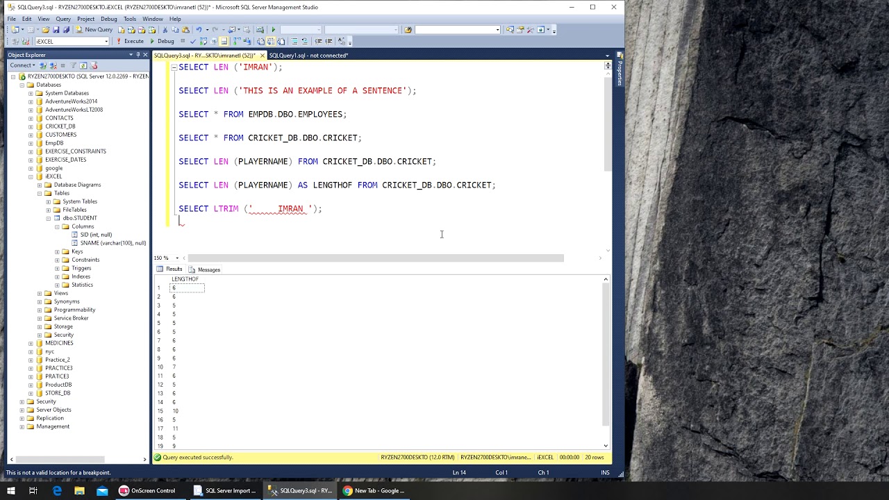 46 SQL TRIM YouTube 46 SQL TRIM YouTube