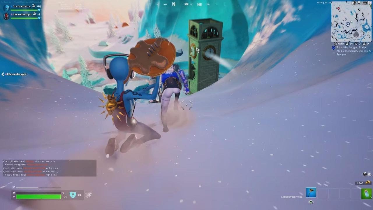 Slide kick kill - YouTube