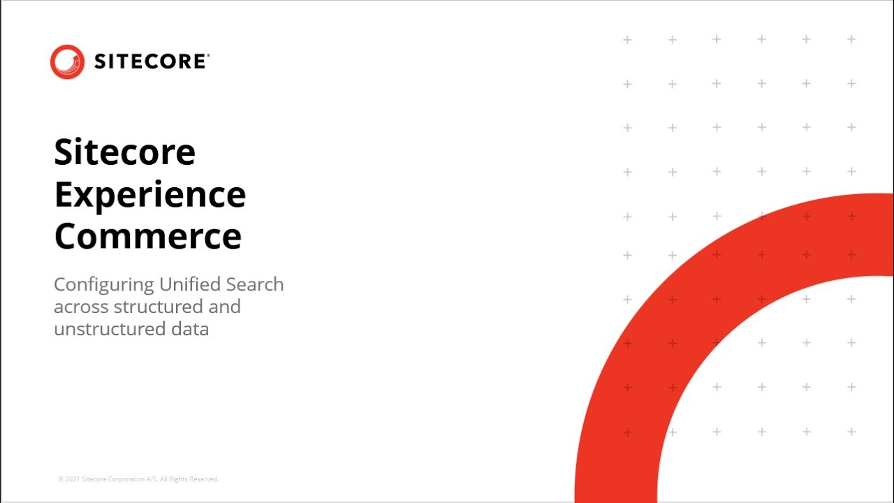 Sitecore Experience Commerce: Unifed Search Explained - YouTube