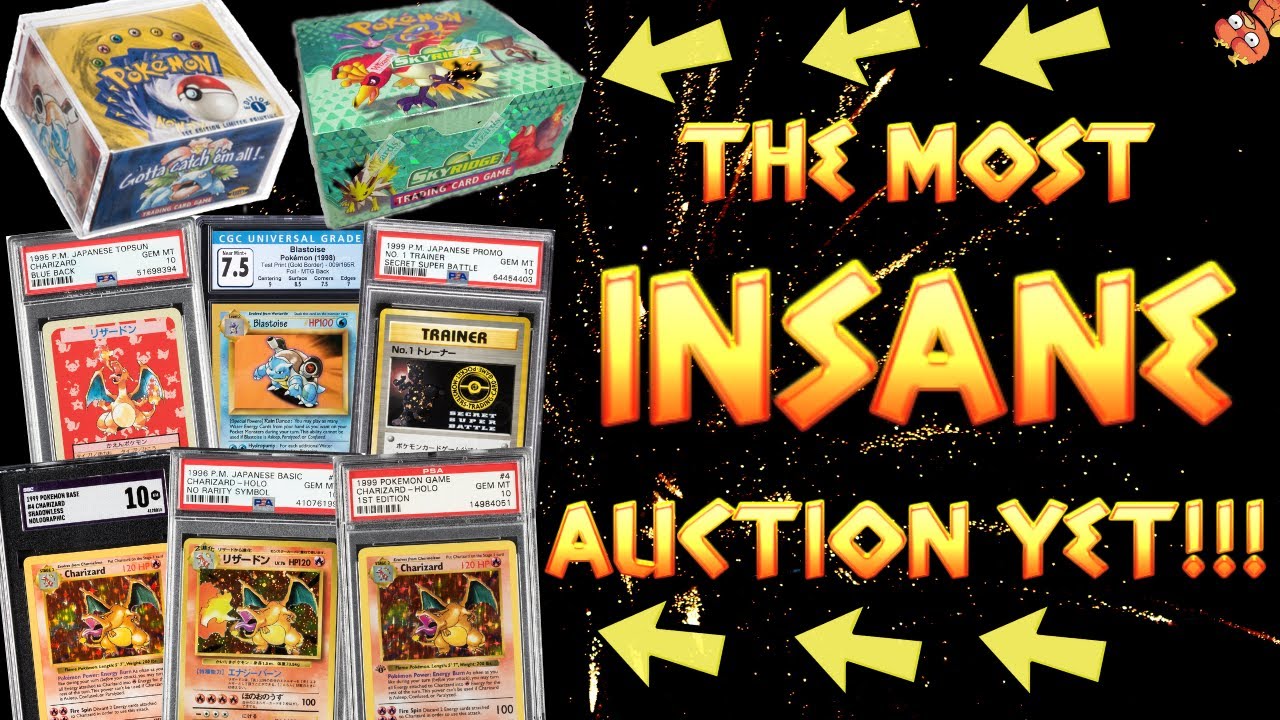 Pokemon Card Auctions Of The Week! Top Tier Pokemon Assets! - YouTube