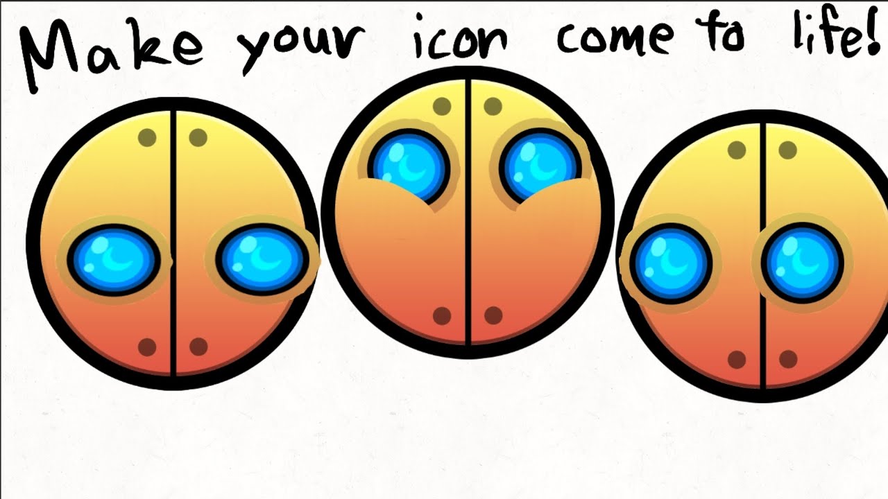 How to separate an icon's face from its body tutorial! (for flipaclip ...