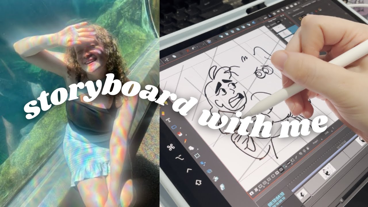 art vlog storyboard using your instincts, trust yourself! - YouTube