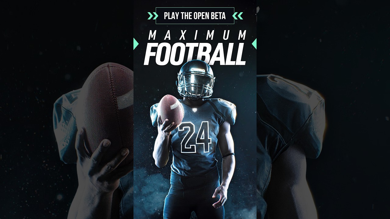 🔥 Play Maximum Football for FREE! Open Beta Now Available 🏈 #videogames ...