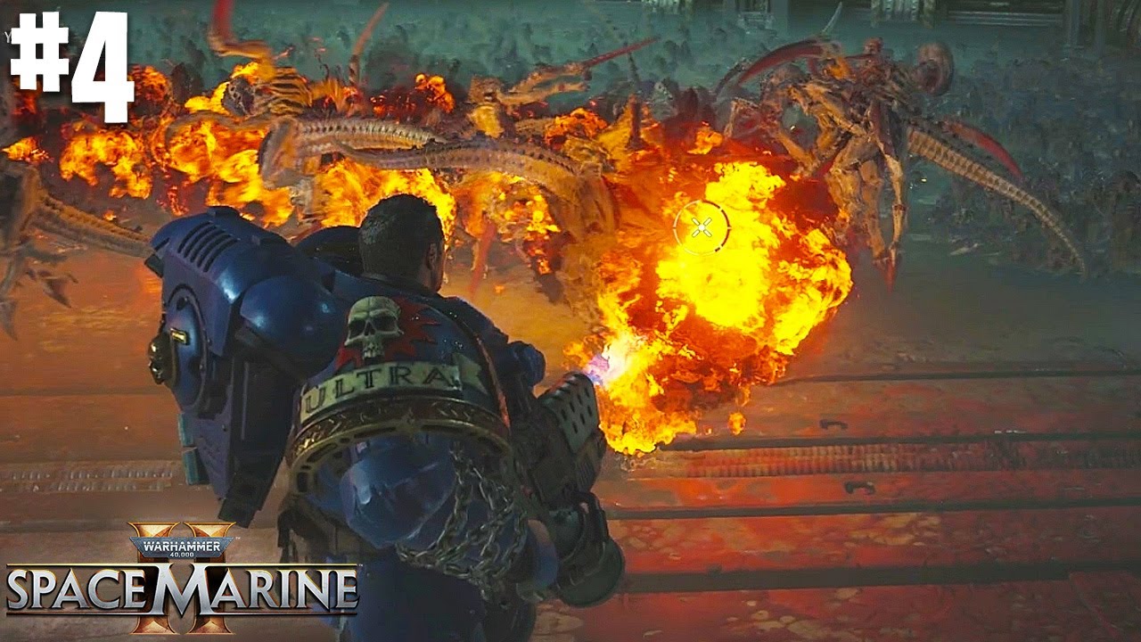 VLAMMENWERPER TEGEN RIPPERS! // Warhammer 40K: Space Marine 2 #4 ...