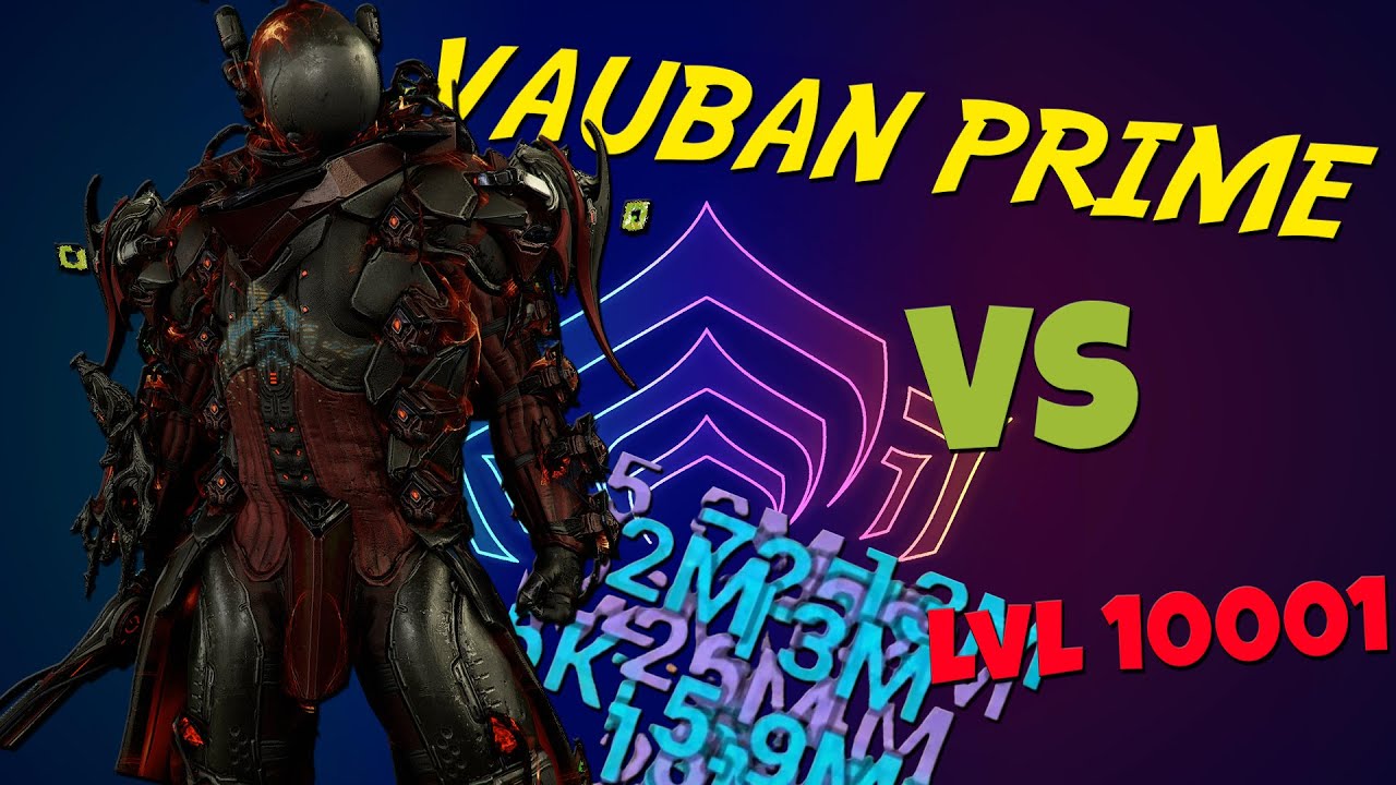 [WARFRAME] Vauban Prime Steel Path Build |vs Level 10001 | | Jade ...