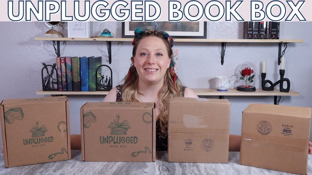 UNPLUGGED BOOK BOX | Multiple Unboxings from Unplugged | Self Care Book ...