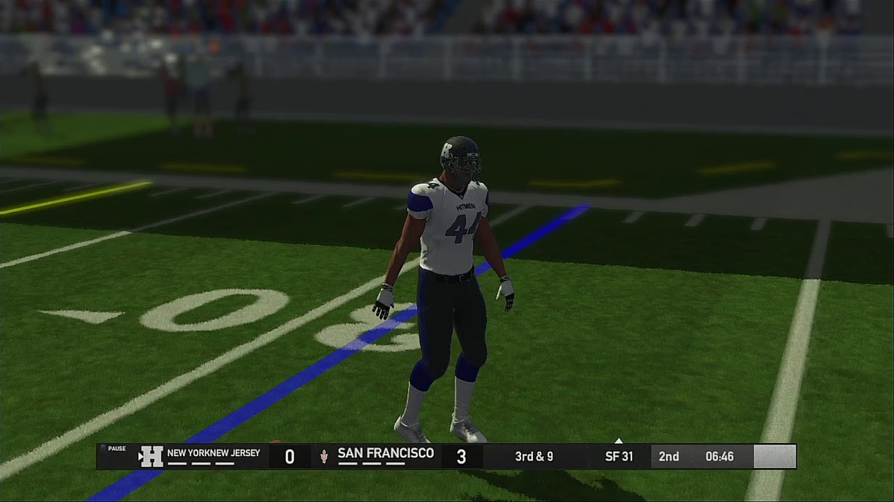 XFL 2001 Season Week 6 NY NJ Hitmen @ San Francisco Demons - YouTube