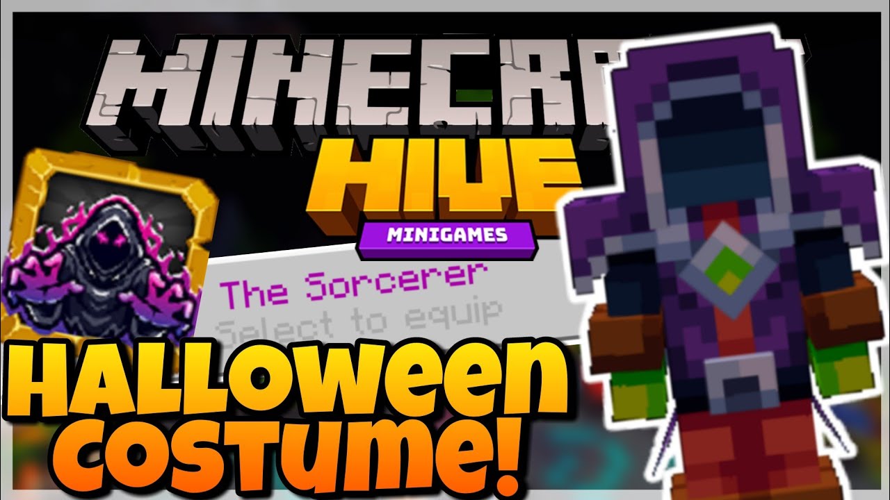 How To Get THE HIVE HALLOWEEN COSTUME in Minecraft 2021! (Step By Step ...