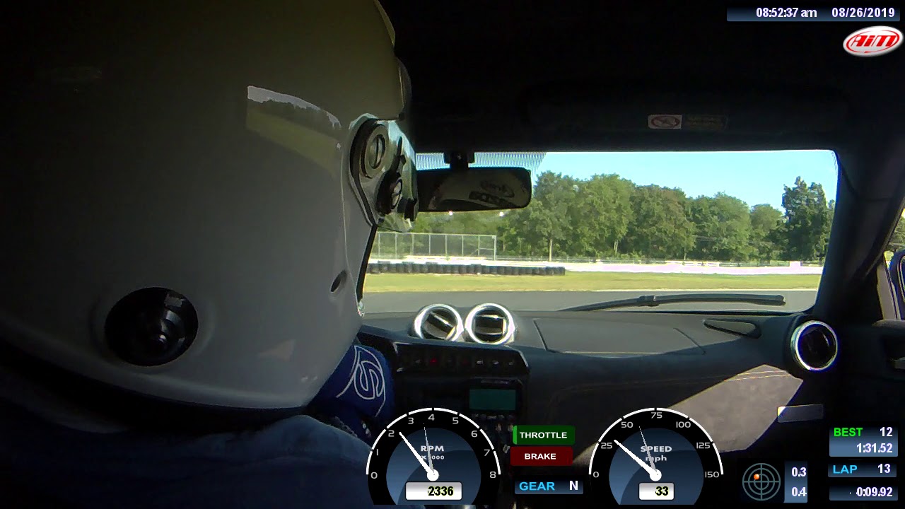Evora 410 Track Day at 1.7m Thompson Speedway - YouTube
