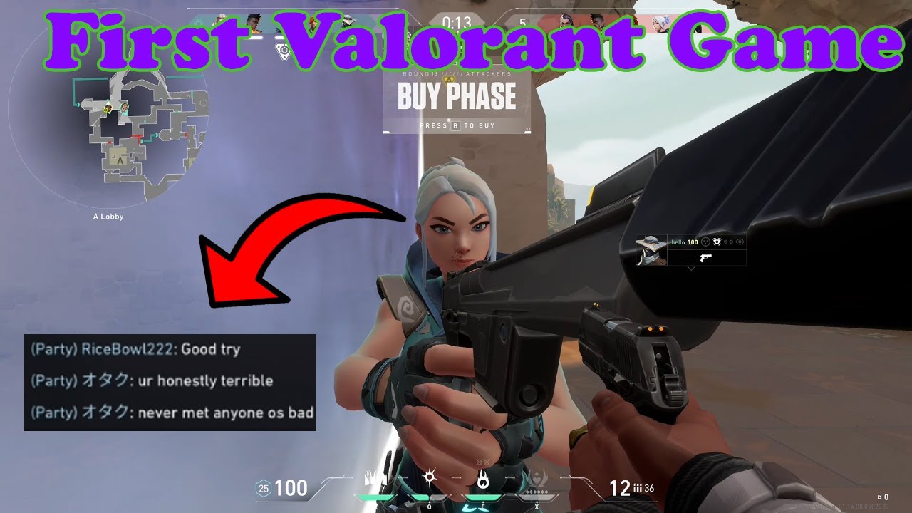 My First VALORANT Game! - YouTube