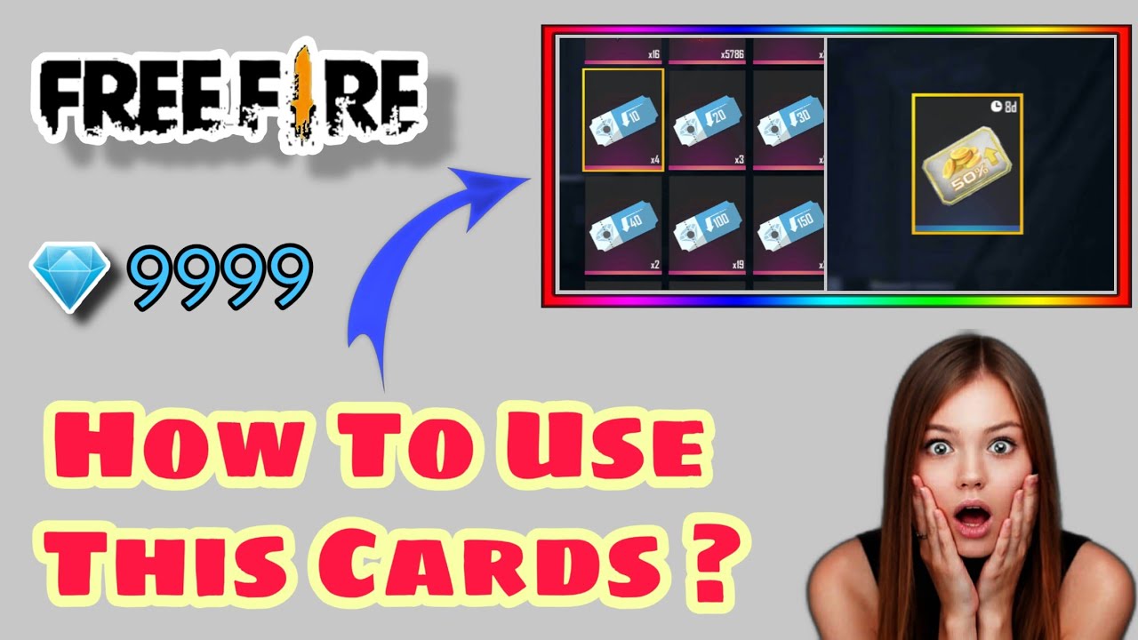 How to use gold card free fire | discount coupon kaise use kare | free ...