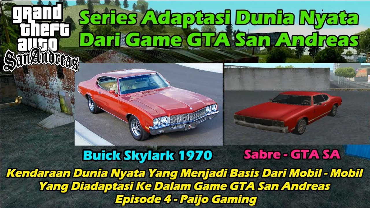 Series Adaptasi Dunia Nyata : American Muscle Car - GTA SA Paijo Gaming ...
