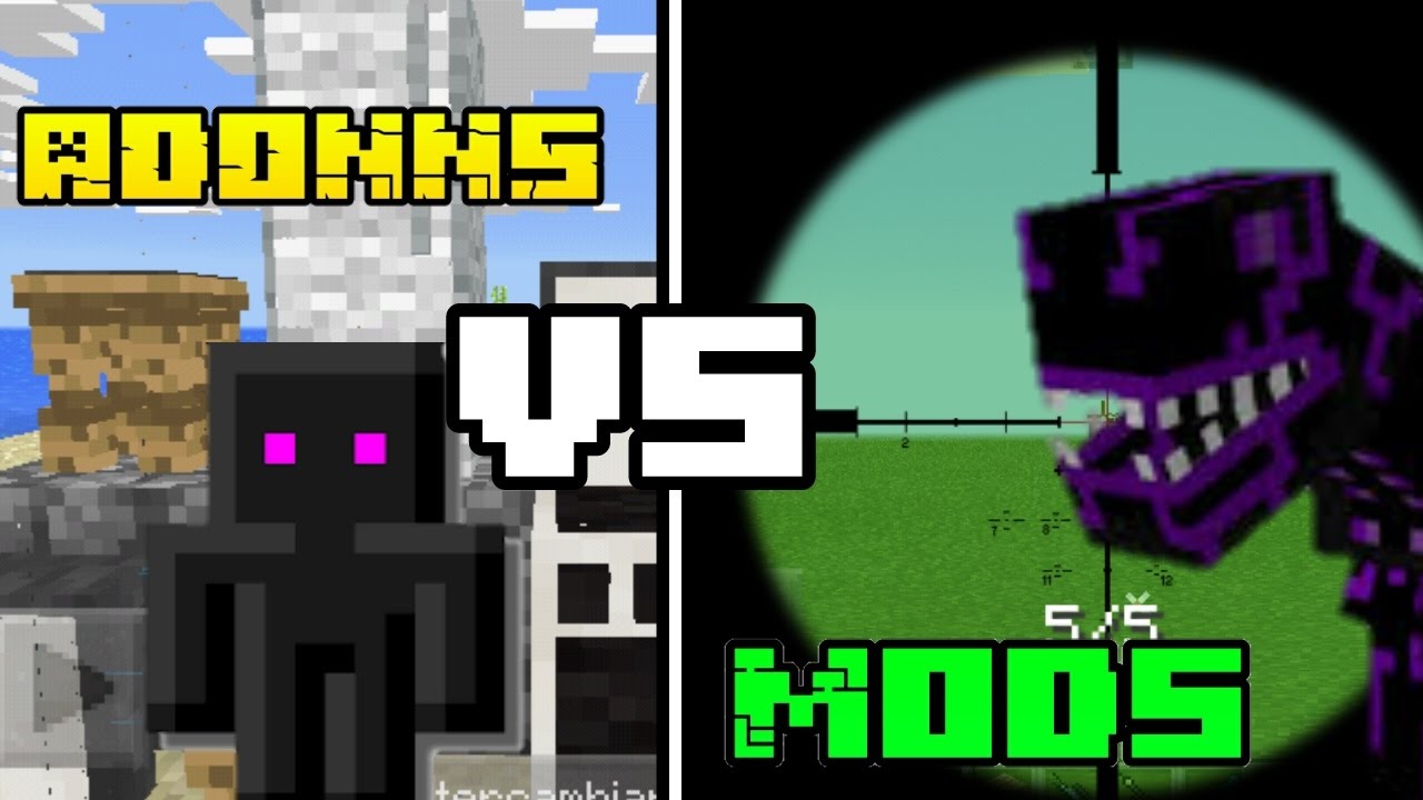 Addons Vs mods Que es Mejor?Vídeo Concepto de Mods y addons para ...