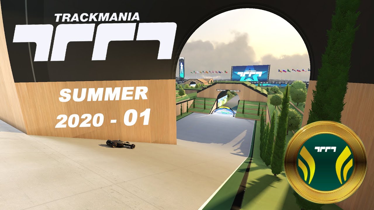 Trackmania 2020 - Summer 2020 - 01 (Author Medal) - YouTube