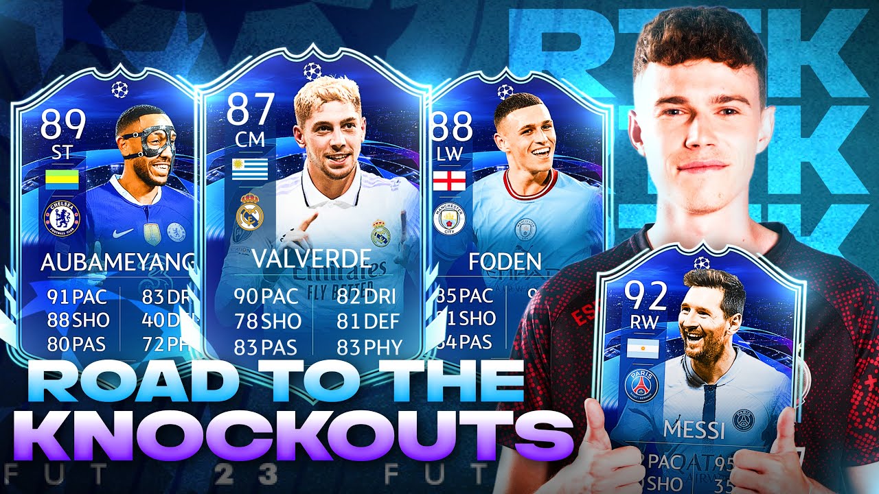 92 MESSI V ROAD TO THE KNOCKOUTS PROMU! - YouTube