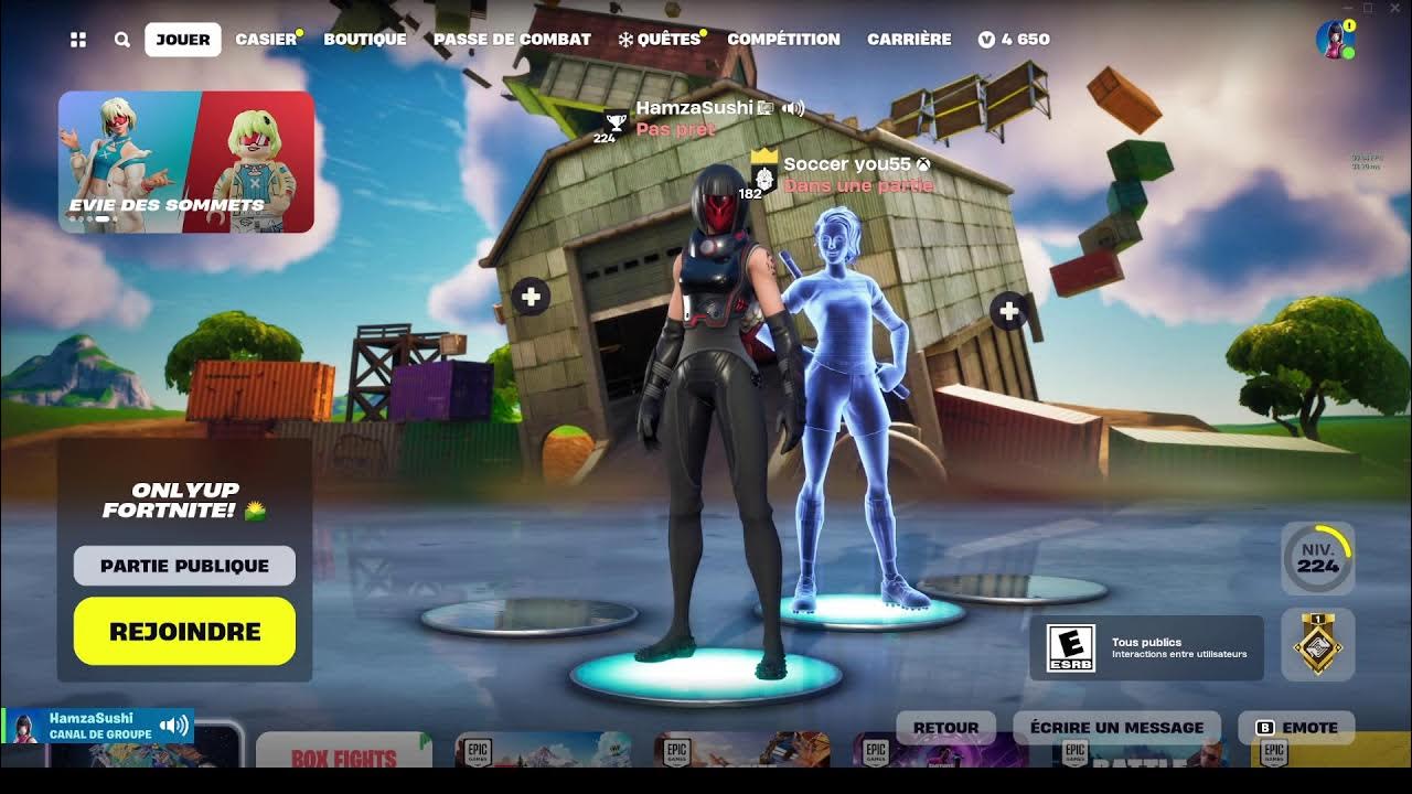 LIVE Fortnite FR Chapitre 5 Saison1 J49 - YouTube