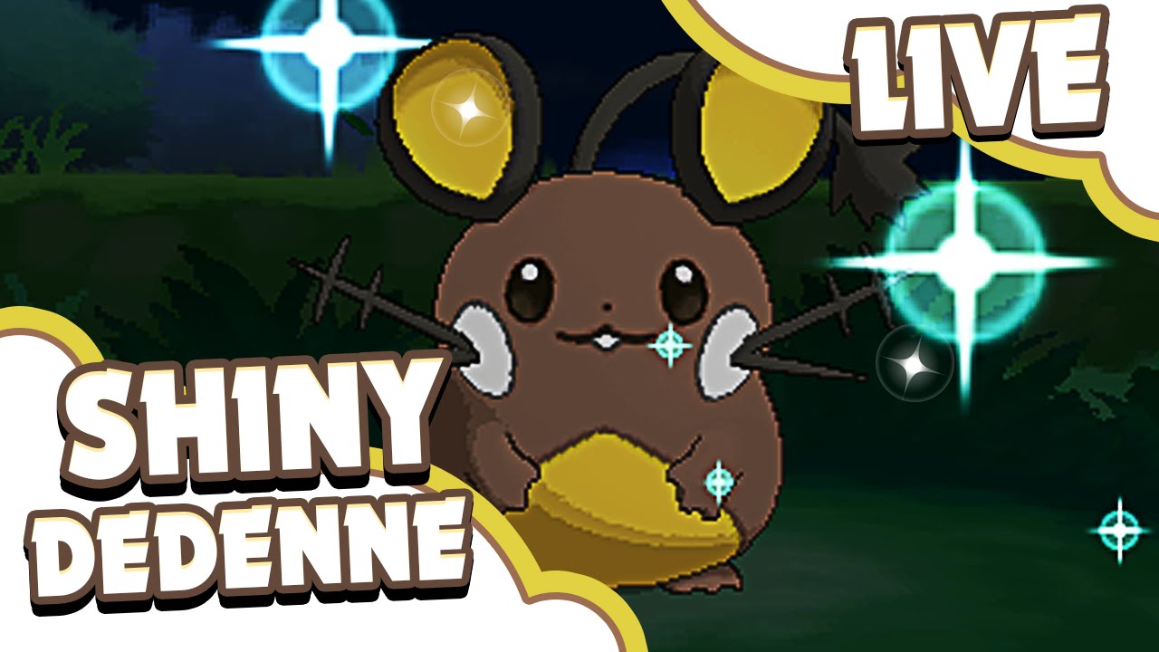Live Shiny Dedenne At A Chain Of 41 Via PokeRadar - Pokemon X - YouTube