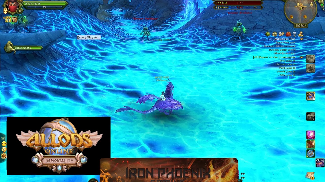 Allods Online 8.2: Soloing Audacious Plan in Yazes Shard - YouTube