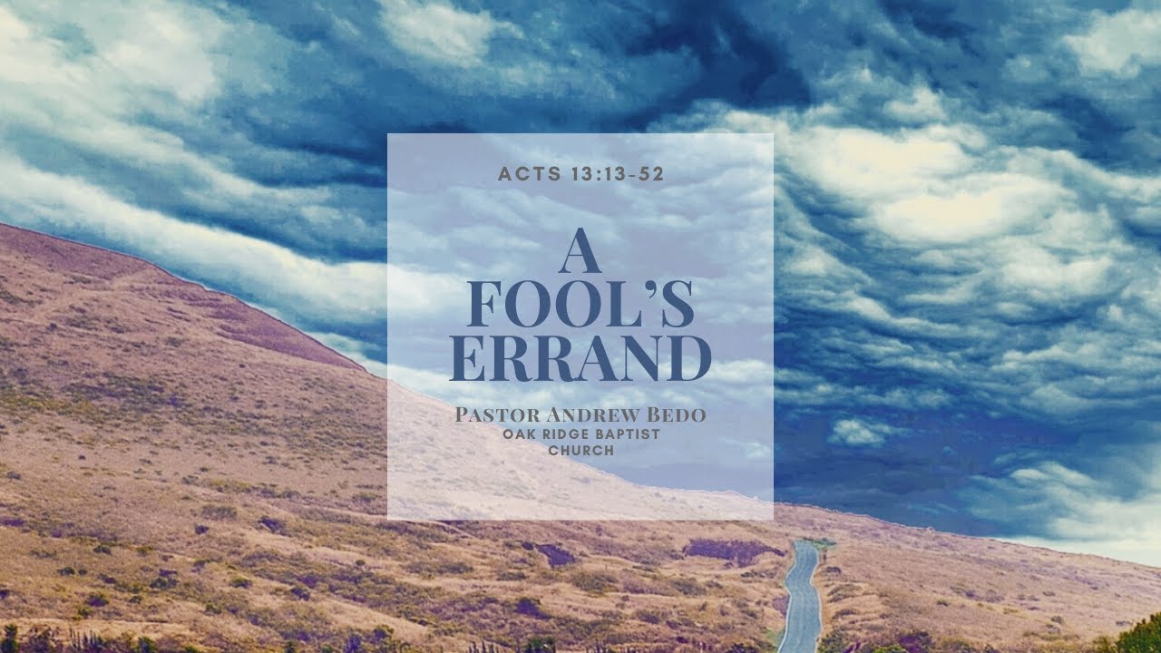 A Fool s Errand YouTube a-fool-s-errand-youtube