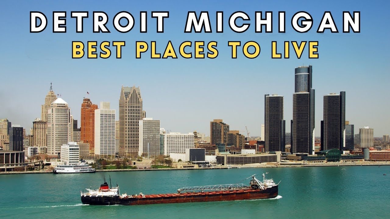 8 Best Places to live in Detroit | Detroit, Michigan - YouTube