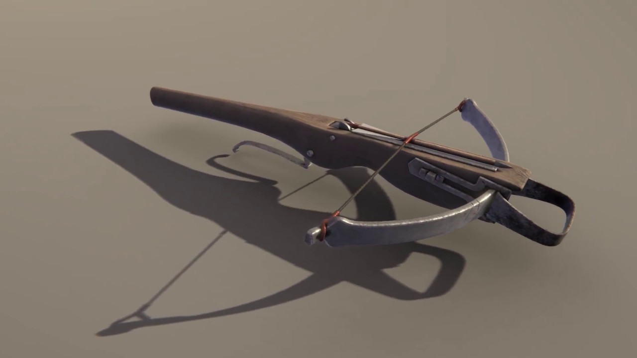 Unity 3D Crossbow render - YouTube