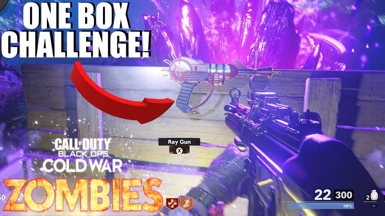 ONE BOX CHALLENGE! Old School Zombies Challenges | Cold War Die ...