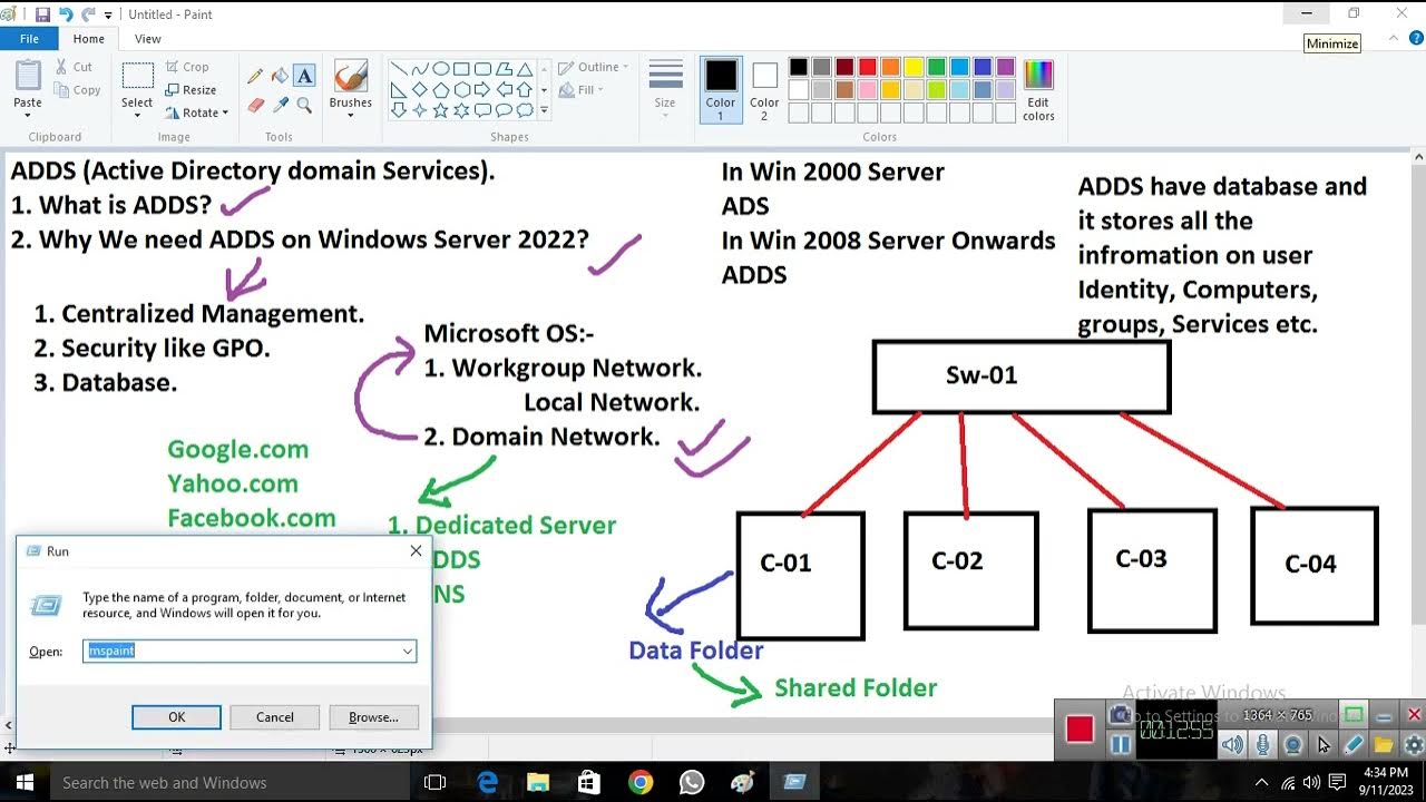 Introduction To Adds Microsoft Windows Server 2022 Netexpertz Youtube