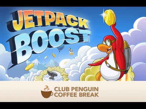 Club Penguin App Jetpack Boost Gameplay