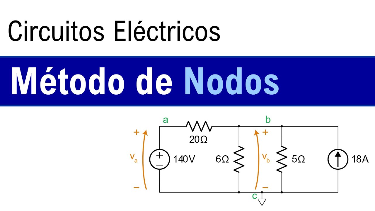 Circuitos Eléctricos - Método de Nodos - YouTube