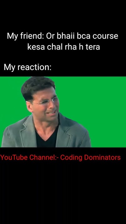 kya btau mian..🥲 #bca #coding #codingmemes #memes #comedy #comedyshorts - YouTube