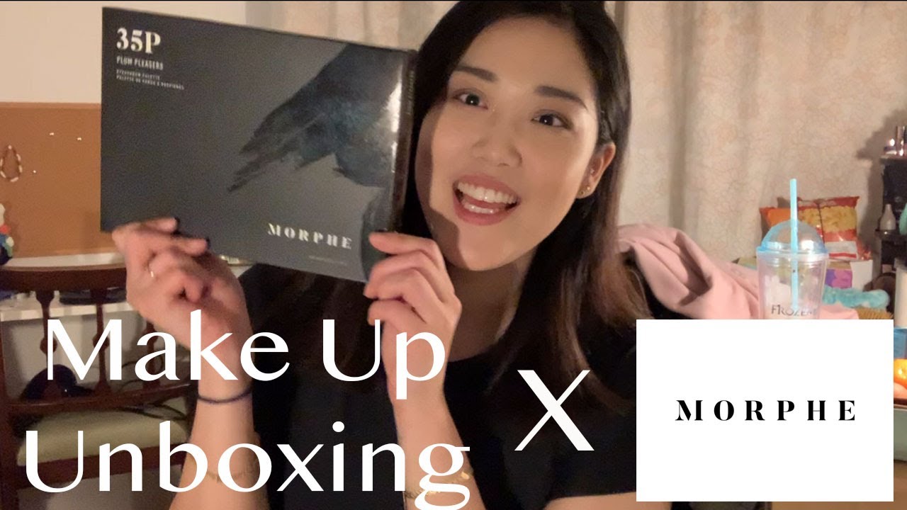Make up brand [Morphe] UNBOXING in UK - YouTube