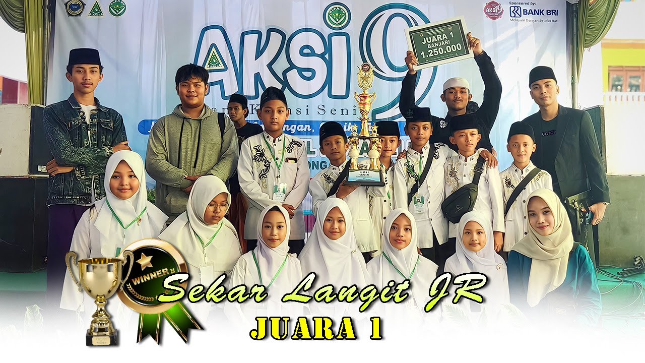 🎤 SEKAR LANGIT Junior || Juara 1 || Fesban se-Karesidenan || Aksi 9 MTs ...