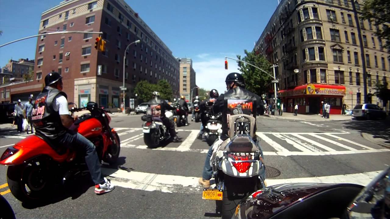 Phat Boyz Riding Through Harlem NY For Big Shots Bike Blessing 5-20-12 ...