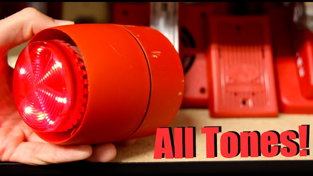 Testing All 32 Tones of the Vantage Combi Fire Alarm Sounder Beacon ...
