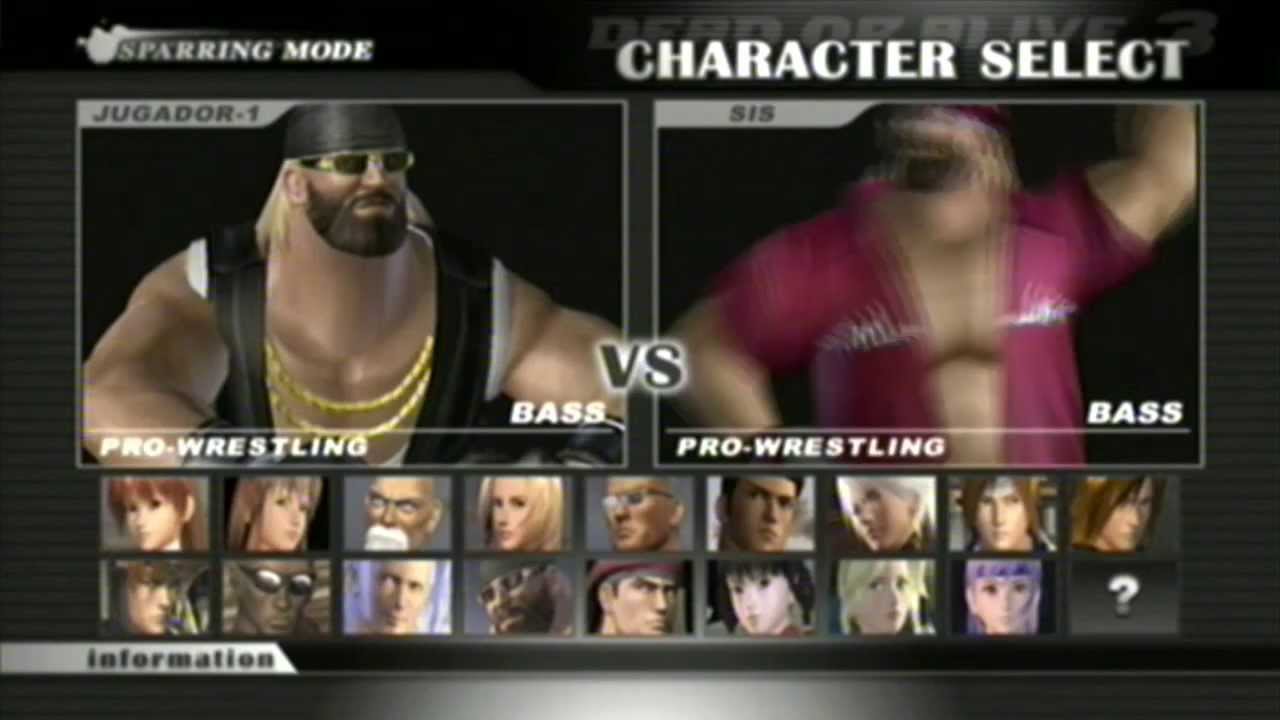 RE-UPLOAD(HD)[DEAD OR ALIVE 3] All costumes shown in sparring mode ...