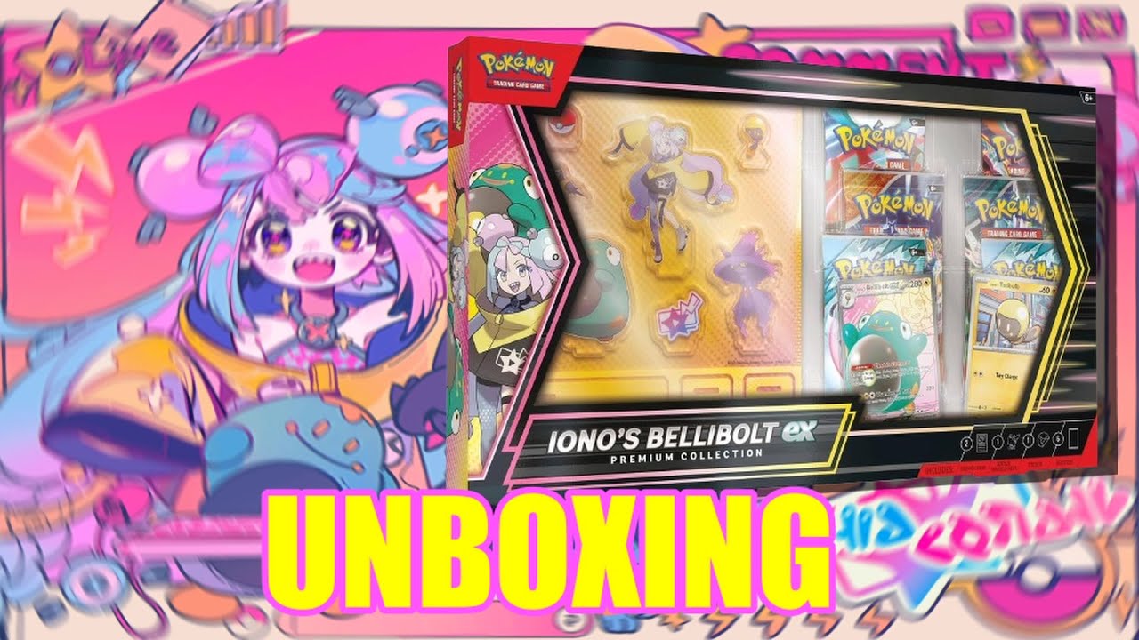 Unboxing Iono Premium Collection Box! - YouTube