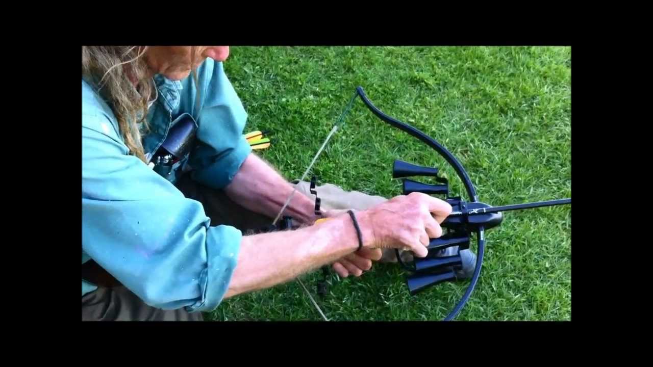 Shooting the 150 lb. Barnett Wildcat Recurve Crossbow - YouTube