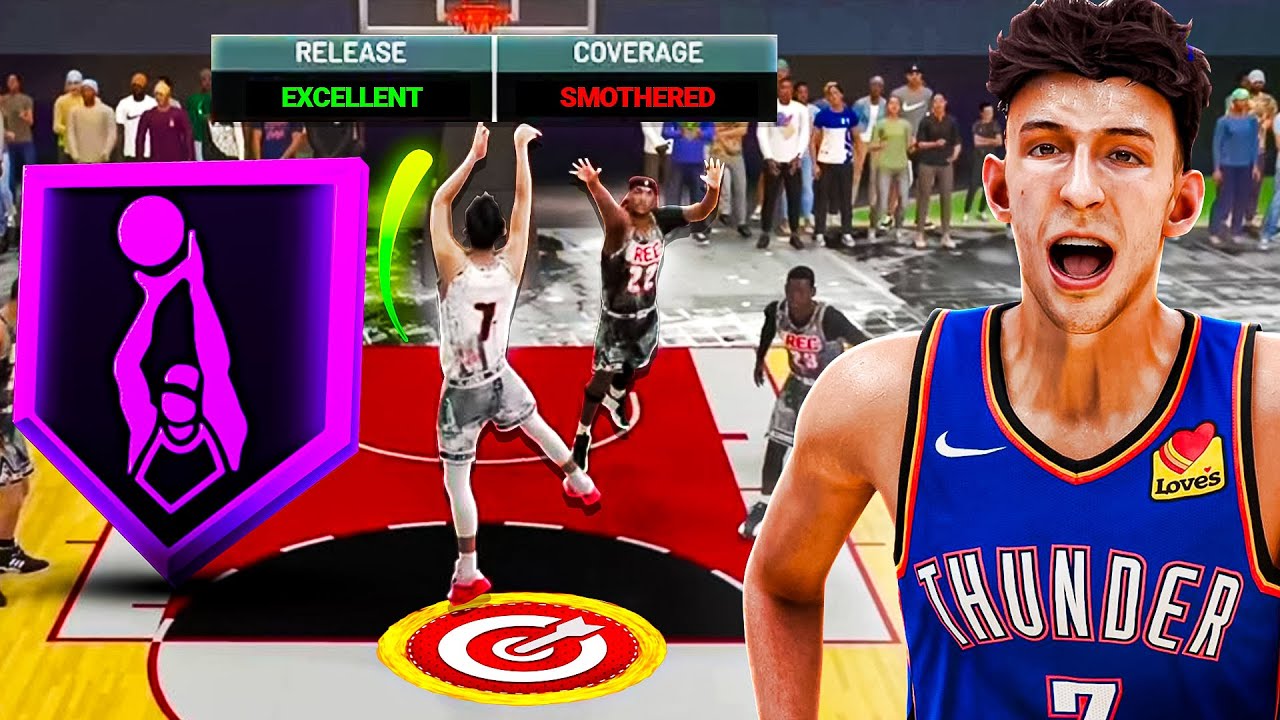 This 7'0 CHET HOLMGREN BUILD is UNSTOPPABLE in the REC on NBA 2K24 ...