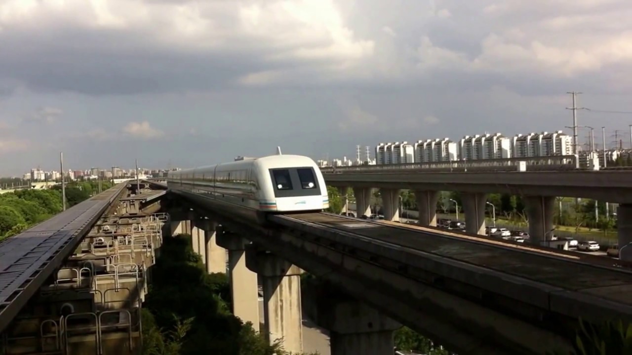 China's Shanghai Maglev: Fastest train in the world! 上海磁浮 - YouTube