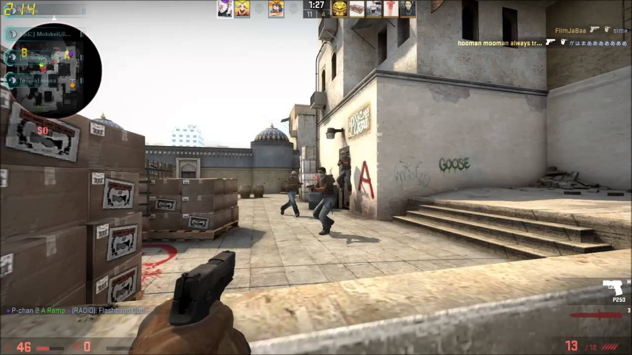 CS:GO P250 4KILL - YouTube