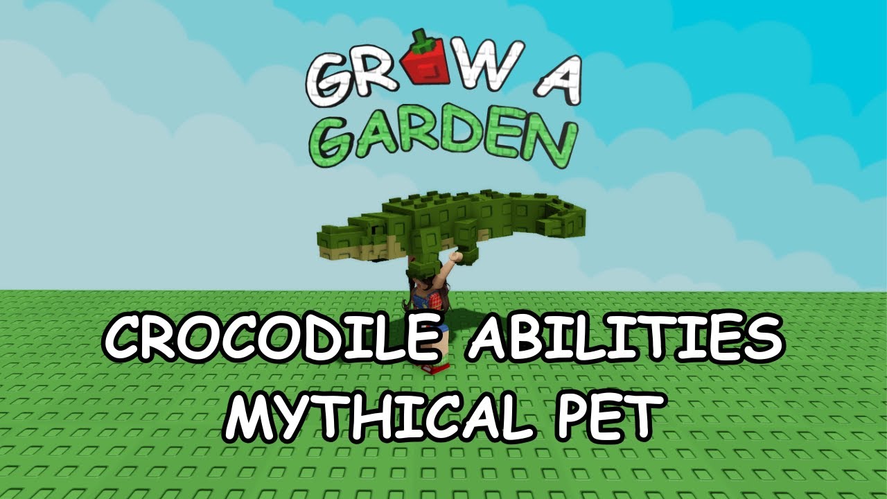 Croc Power Unlocked - How to Obtain the Mythical Crocodile Pet in Grow ...