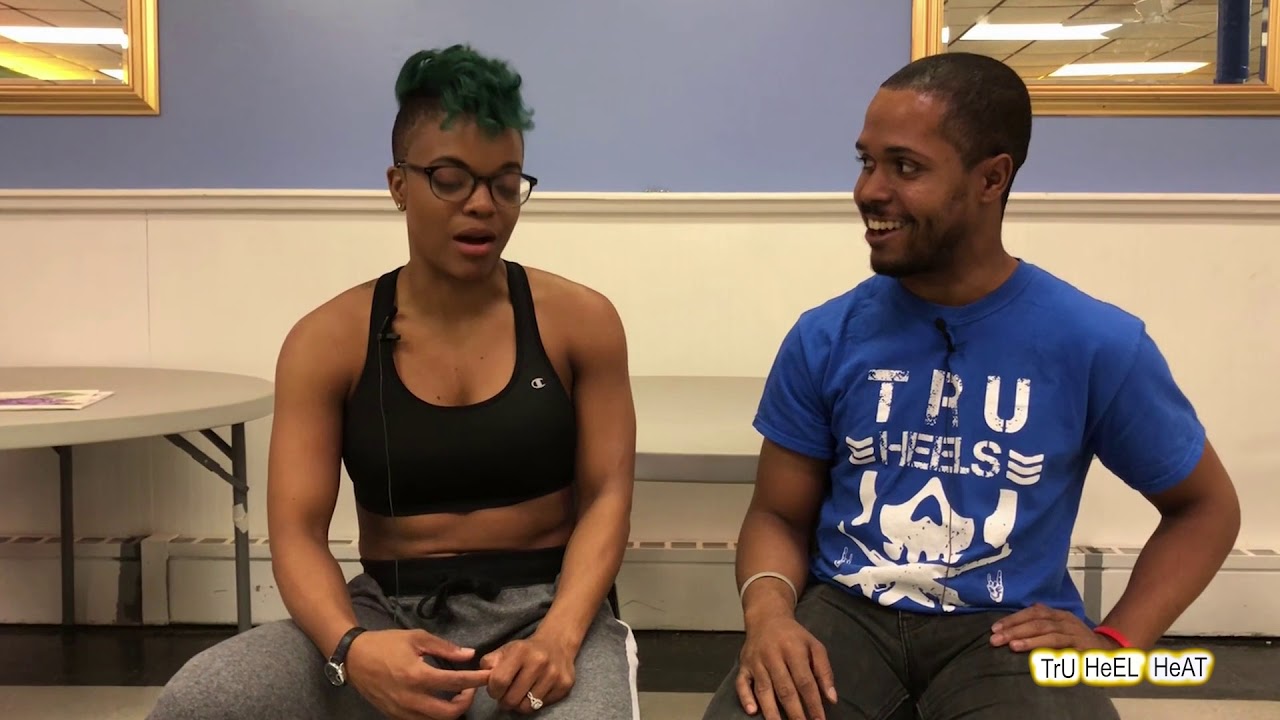 Big Swole Aerial Monroe Interview - Tru Heels BTR LIVE AT BATTLE CLUB ...