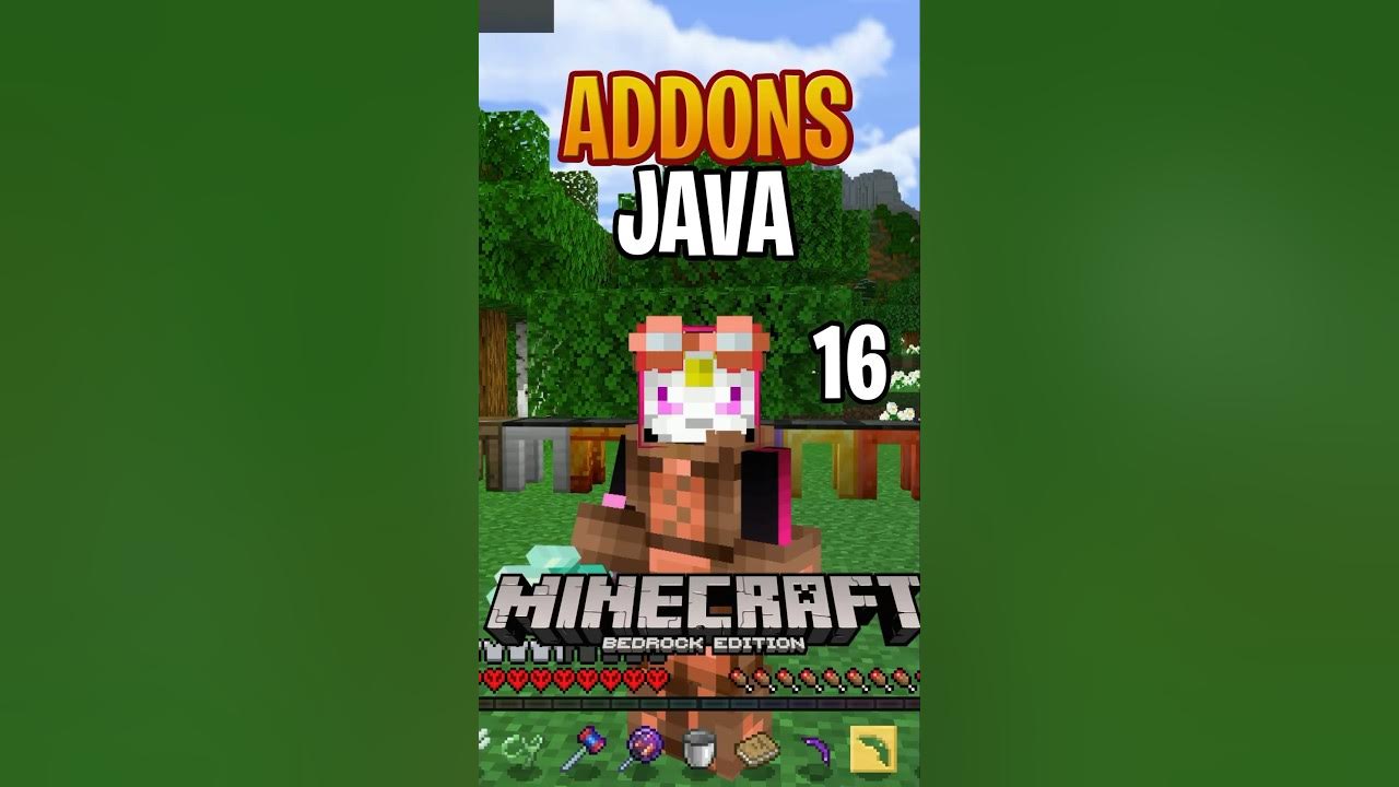 16 Addons de Java para Minecraft Bedrock #minecraft #shorts # ...