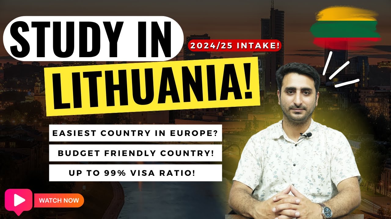 Lithuania For Pakistani Students? | Affordable And High Visa Ratio ...