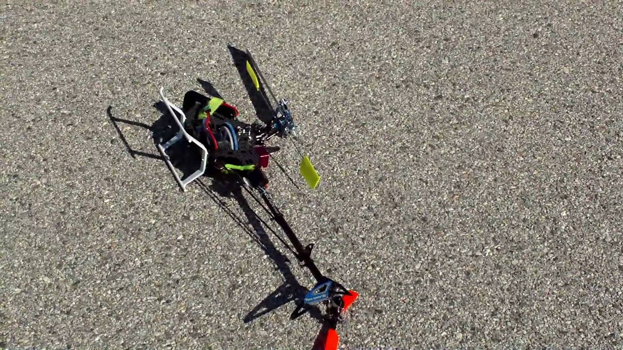 t-rex 450 pro exploded gy48v/jr3500 tail - YouTube