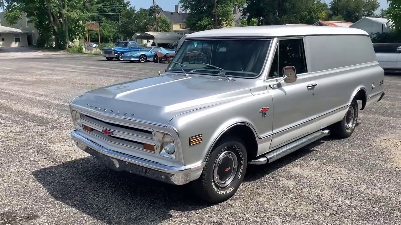 1968 Chevrolet Panel Truck Walk Around - YouTube