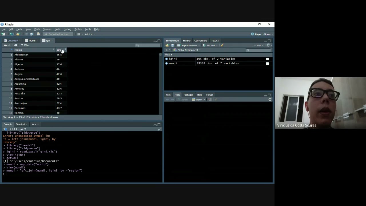 Construção de um gráfico de mapa no software R - YouTube