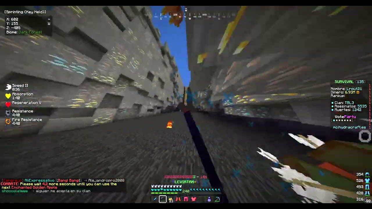 7v1 en hydracraft - YouTube