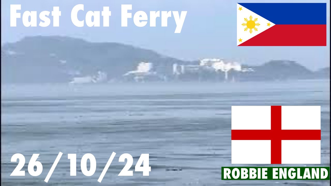 on board Fast Cat Ferry heading Calapan Oriental Mindoro - YouTube